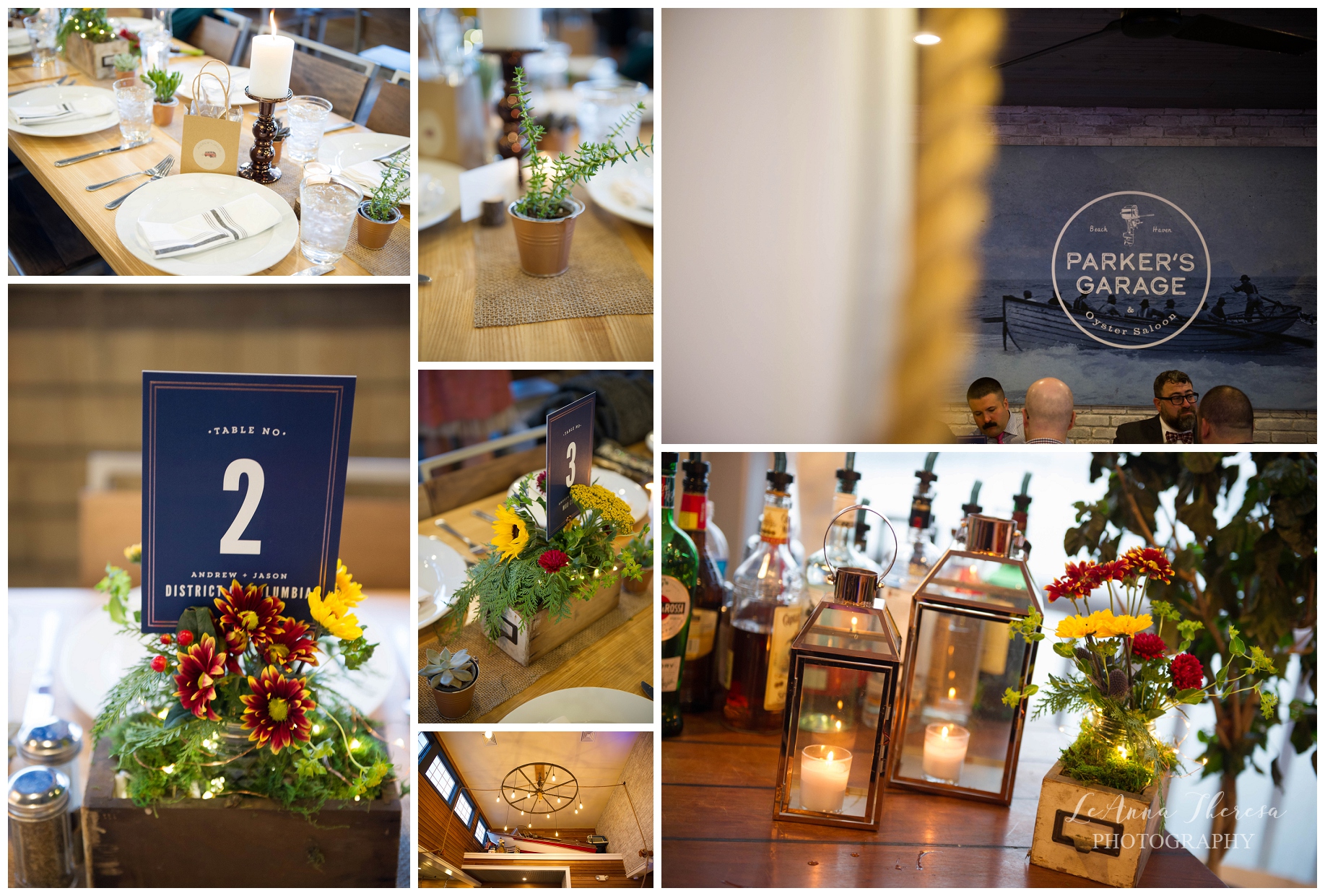 Parkers Garage Wedding on Long Beach Island Andre and Jason